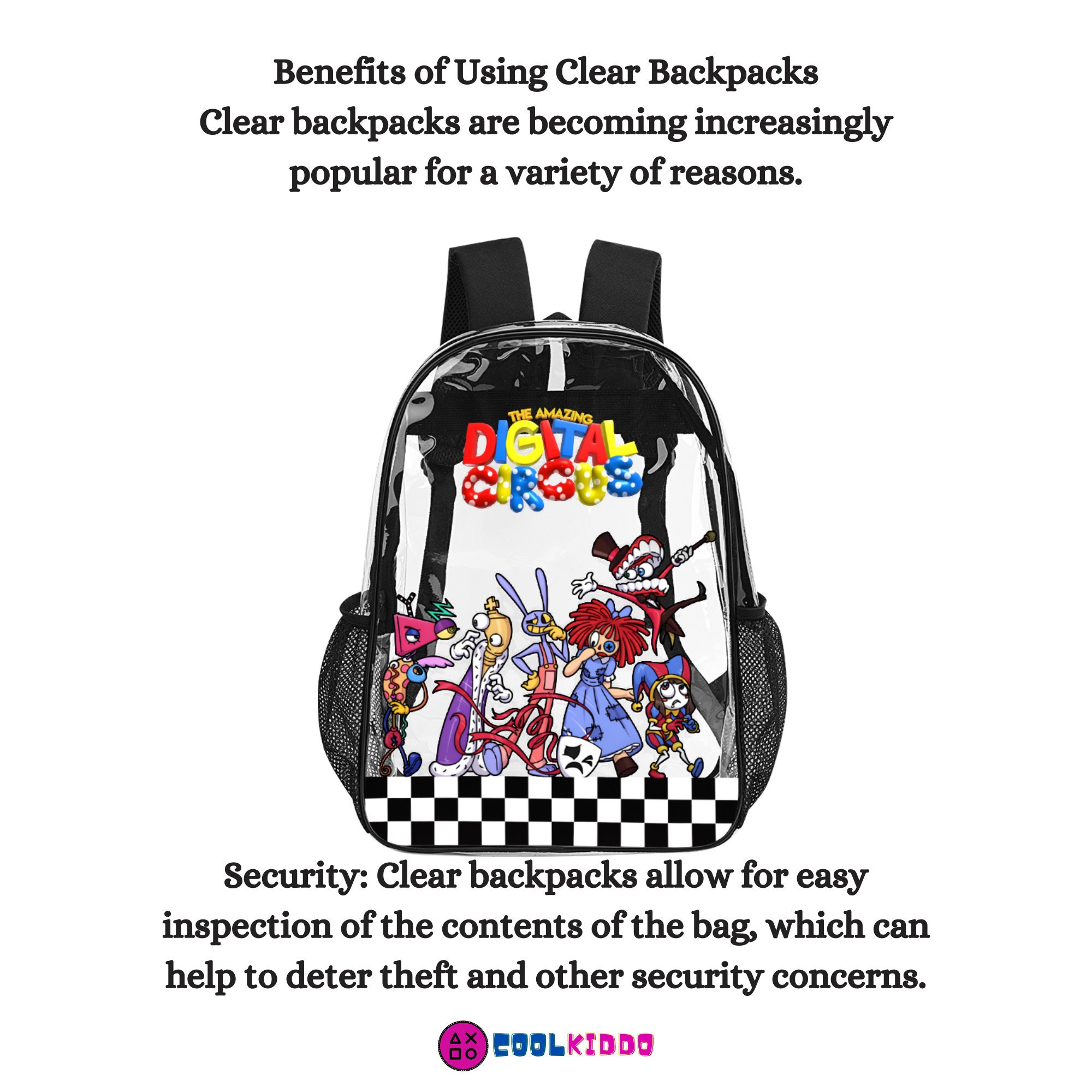 New Transparent and Personalized Backpack Inspired by the Animated ...