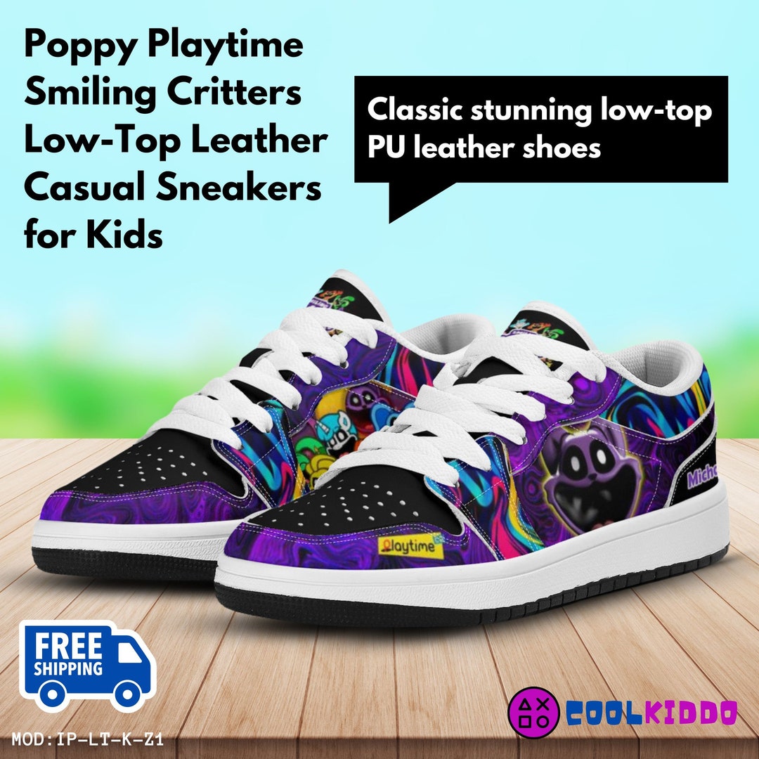 Catnap Character From Poppy Playtime Video Game Low-top Casual Shoes ...