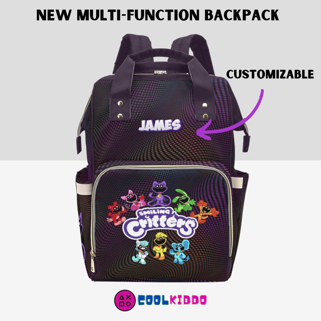 Smiling Critters Poppy Playtime New Multi-function Backpack, Waterproof ...