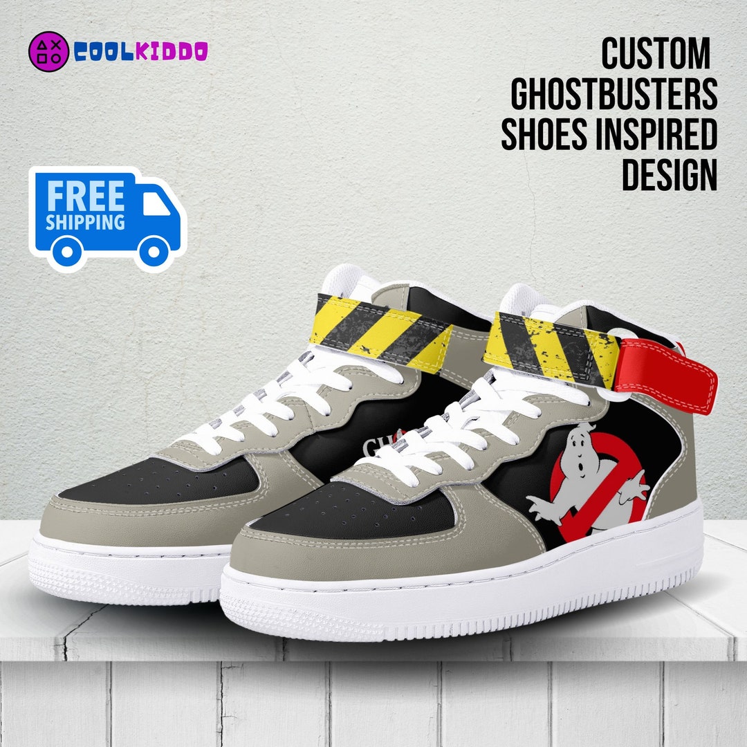 GHOSTBUSTERS Air Style High-top Leather Sneakers Casual Shoes for Youth ...