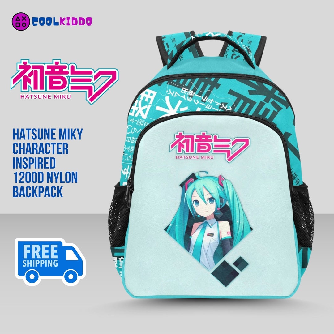 Hatsune Miku Character Multifunctional Backpack Unisex Anime Style ...