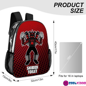New Skibidi Toilet Clear Backpack for Kids and Youth. Gift for School ...