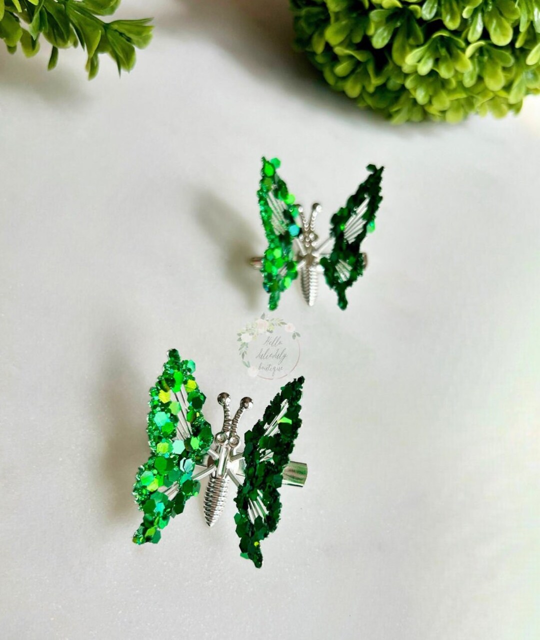 New Colors, Glitter Butterflies, Moving Hair Clips, Y2K Hair Clips ...