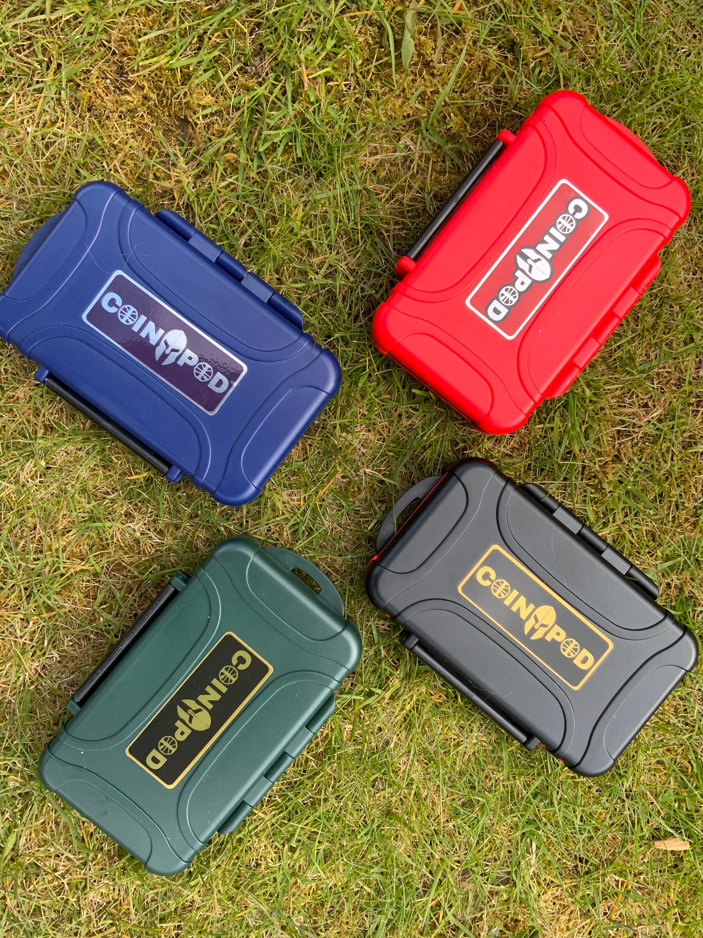 Coin Pod Metal Detecting Hammered Coin Finds Box/case.(colour Red) - Etsy