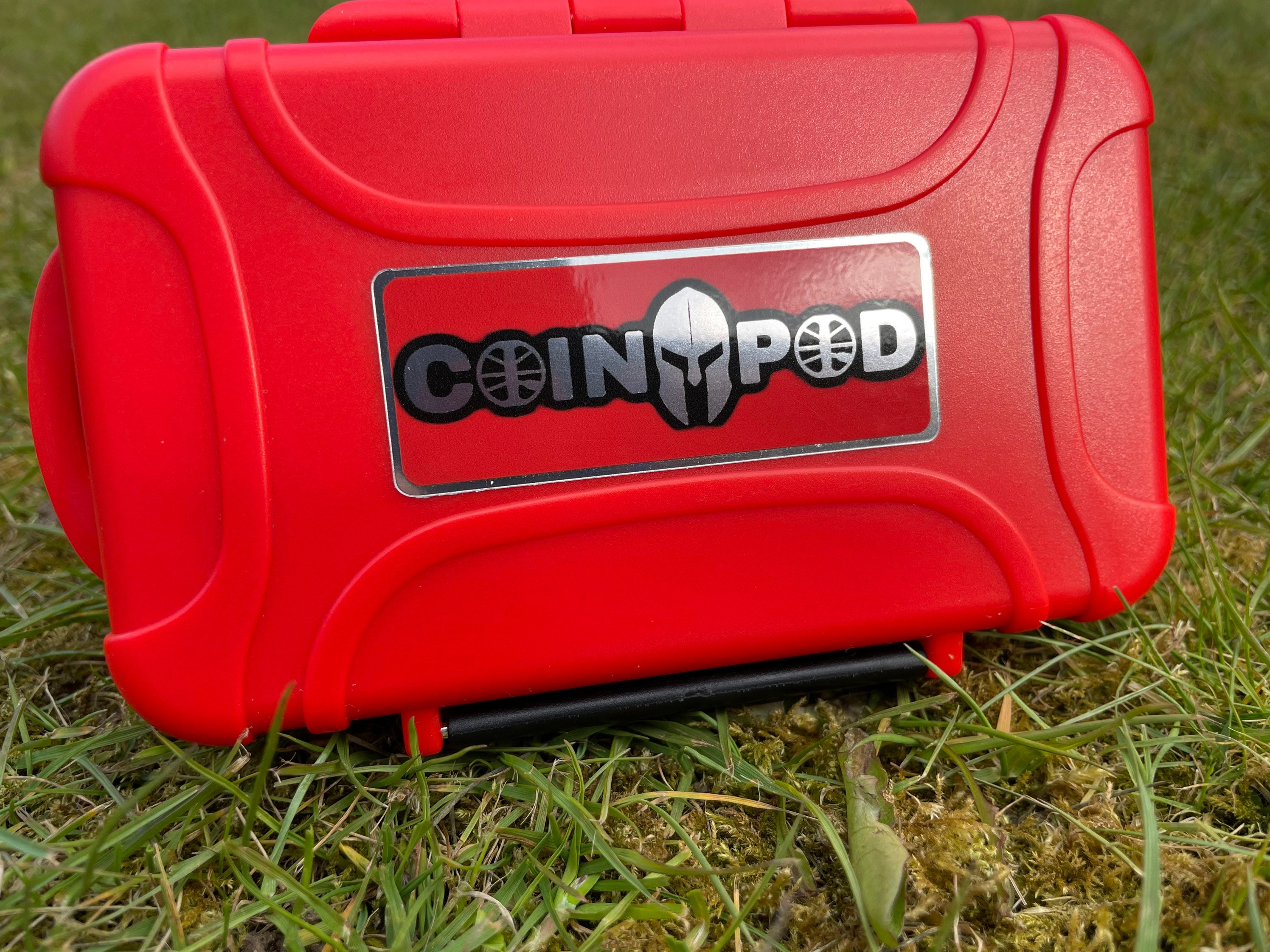 Coin Pod Metal Detecting Hammered Coin Finds Box/case.(colour Red) - Etsy