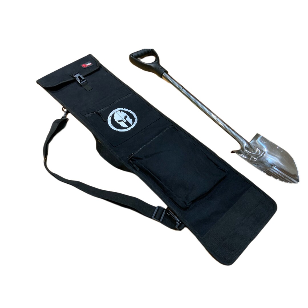 All Metal Detection Heavy Duty Canvas Metal Detecting Long Spade Bag ...