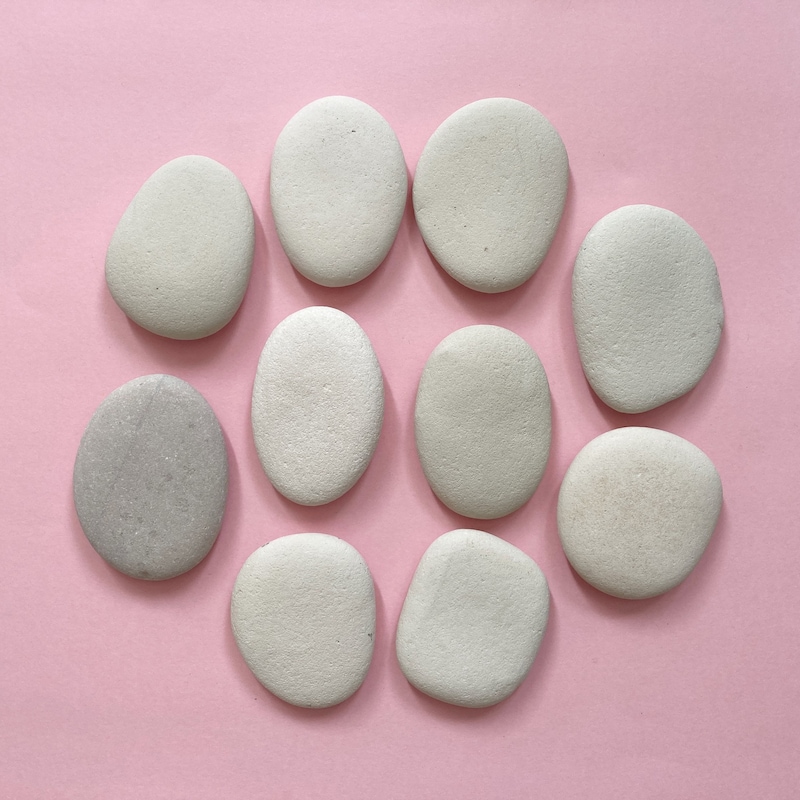 Flat Extra Large Pebbles - Etsy UK