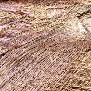 Palm Tree Fiber Palm Tree Bark Palm Husk Palm Fiber Sheets | Etsy
