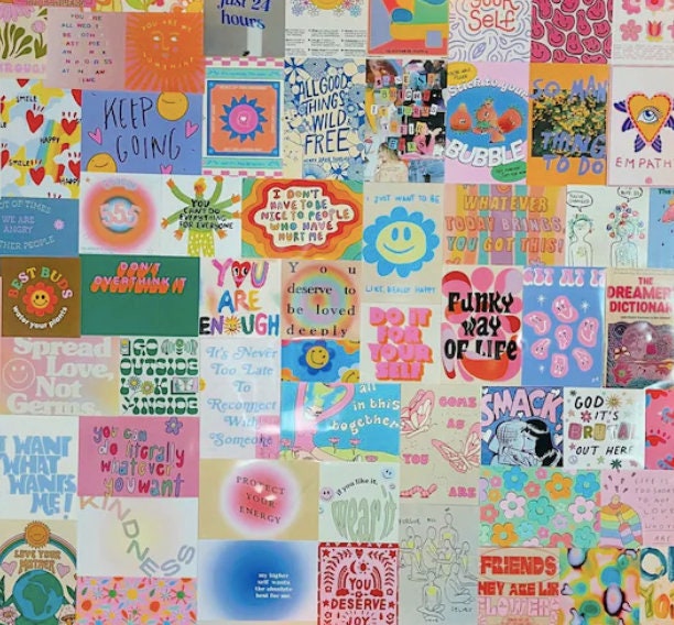 CUSTOM Digital Wall Collage Kit (50 PCS) - Etsy