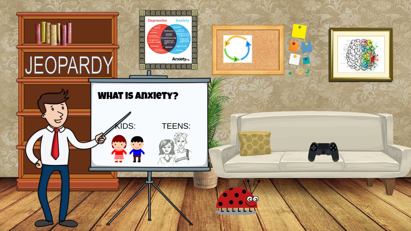 Virtual Therapy Offices Anxiety Resource Pack - Etsy