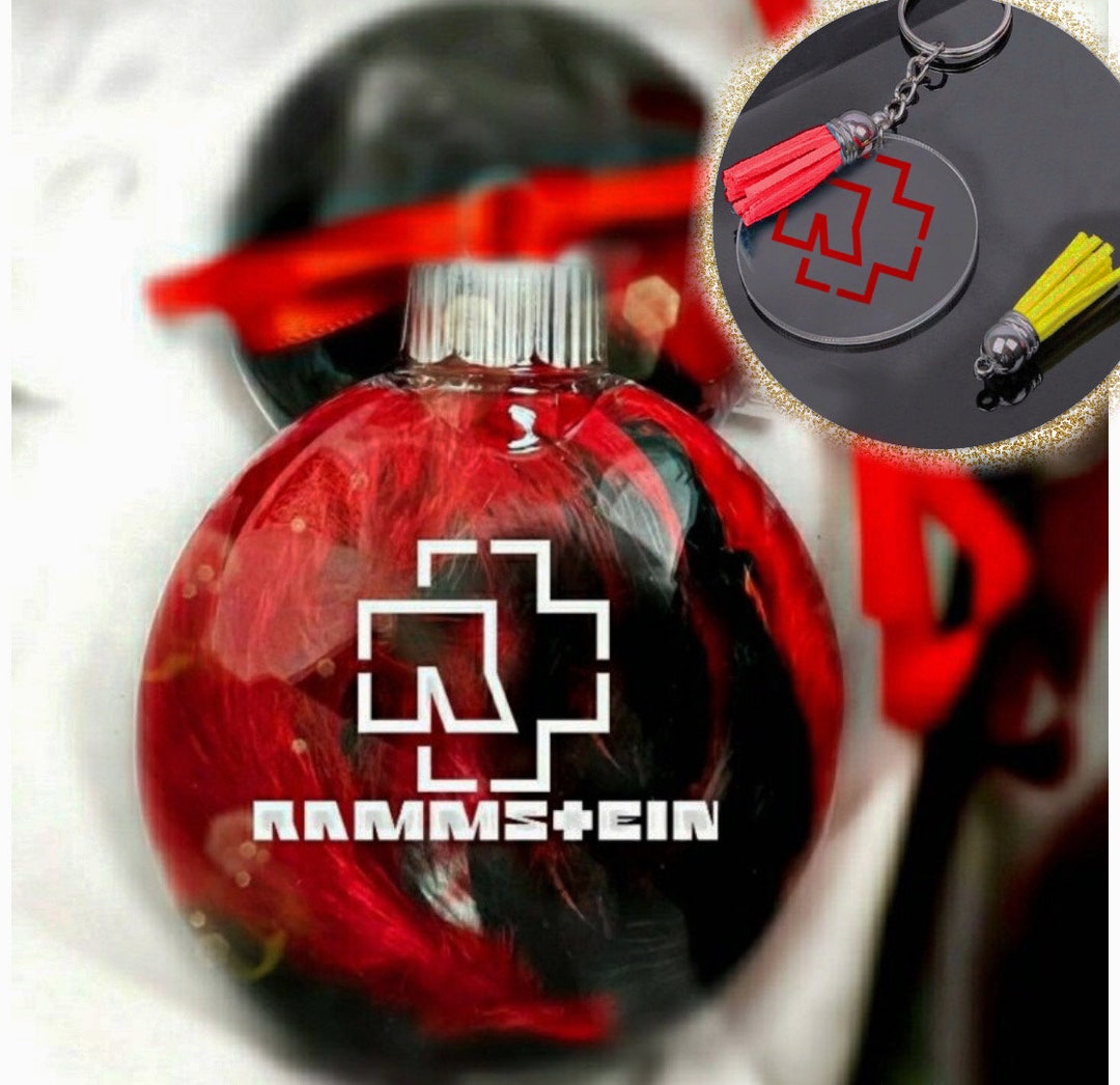 Rammstein Ornament & Rammstein Keychain, Metal Music, Metalhead, Rock ...