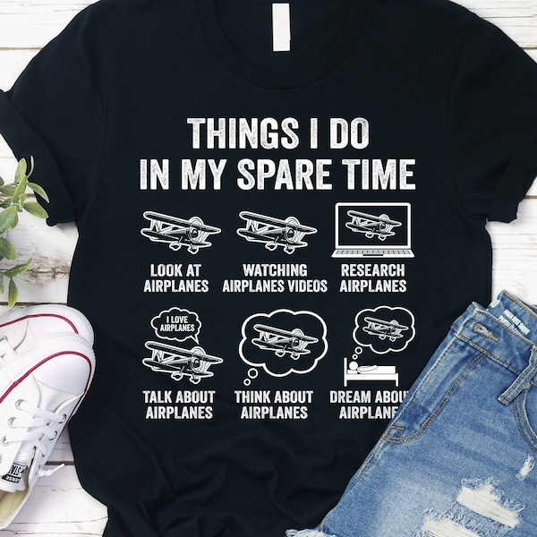 Mens Airplane Shirts - Etsy