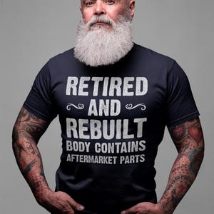 Retired Grandpa Shirt for Him, Retirement Party Dad Shirt, Dad Retiree ...