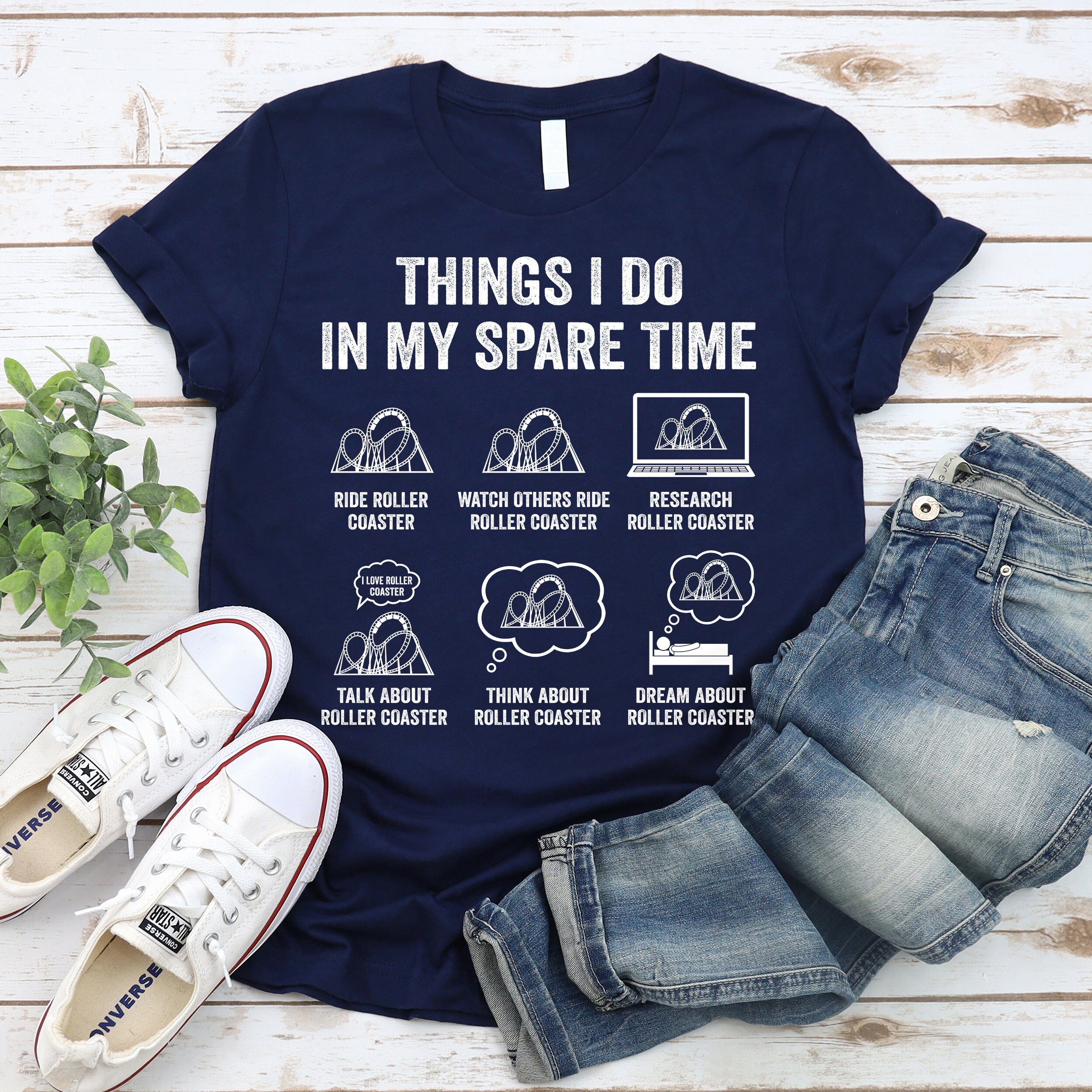 Roller Coaster Lover Gift, Roller Coaster Shirt for Her, Roller Coaster ...
