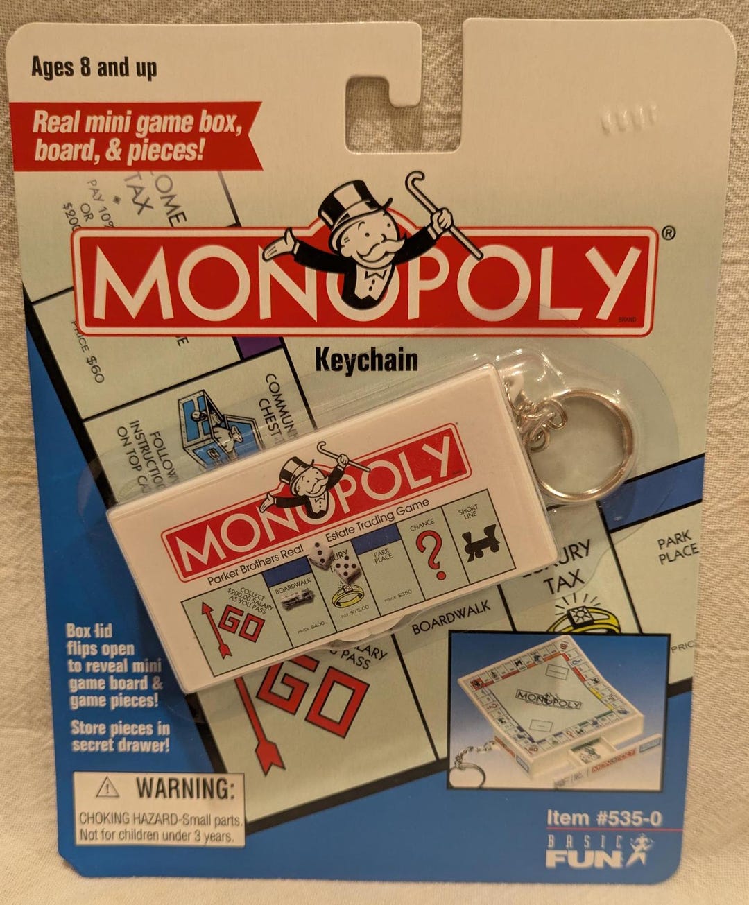 Replica Monopoly Game Keychain - Etsy