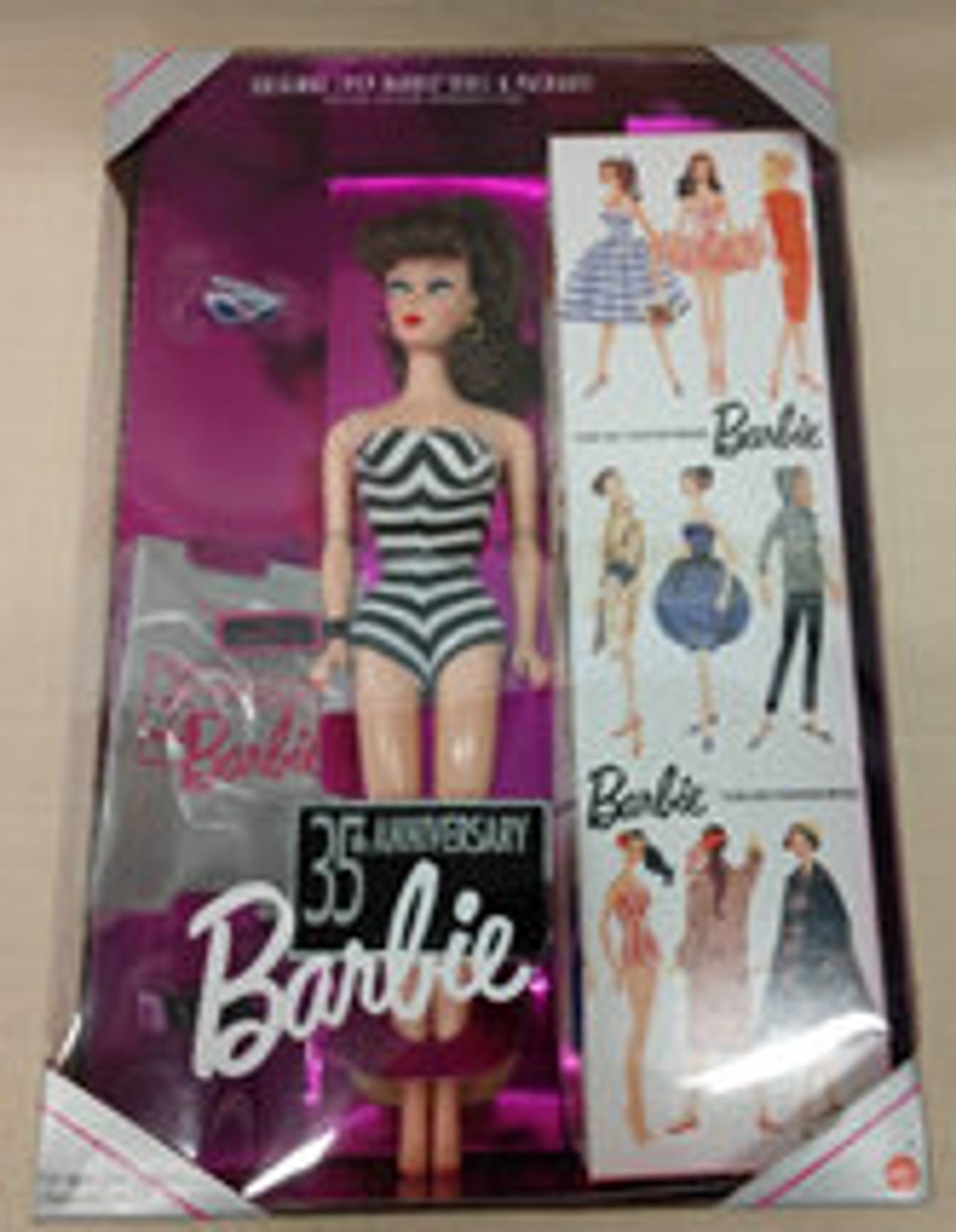 Barbie 35th Anniversary Doll Brunette Hair Reproduction 1959 | Etsy