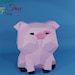 Waddles Pig Papercraft Template A4 (PDF+SVG) - Etsy