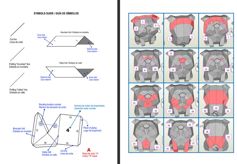 Waddles Pig Papercraft Template A4 (PDF+SVG) - Etsy
