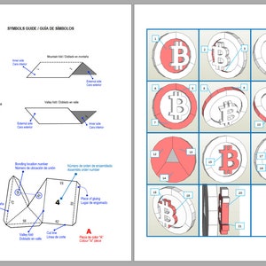 Ethereum and Bitcoin Papercraft Template A4 - Etsy