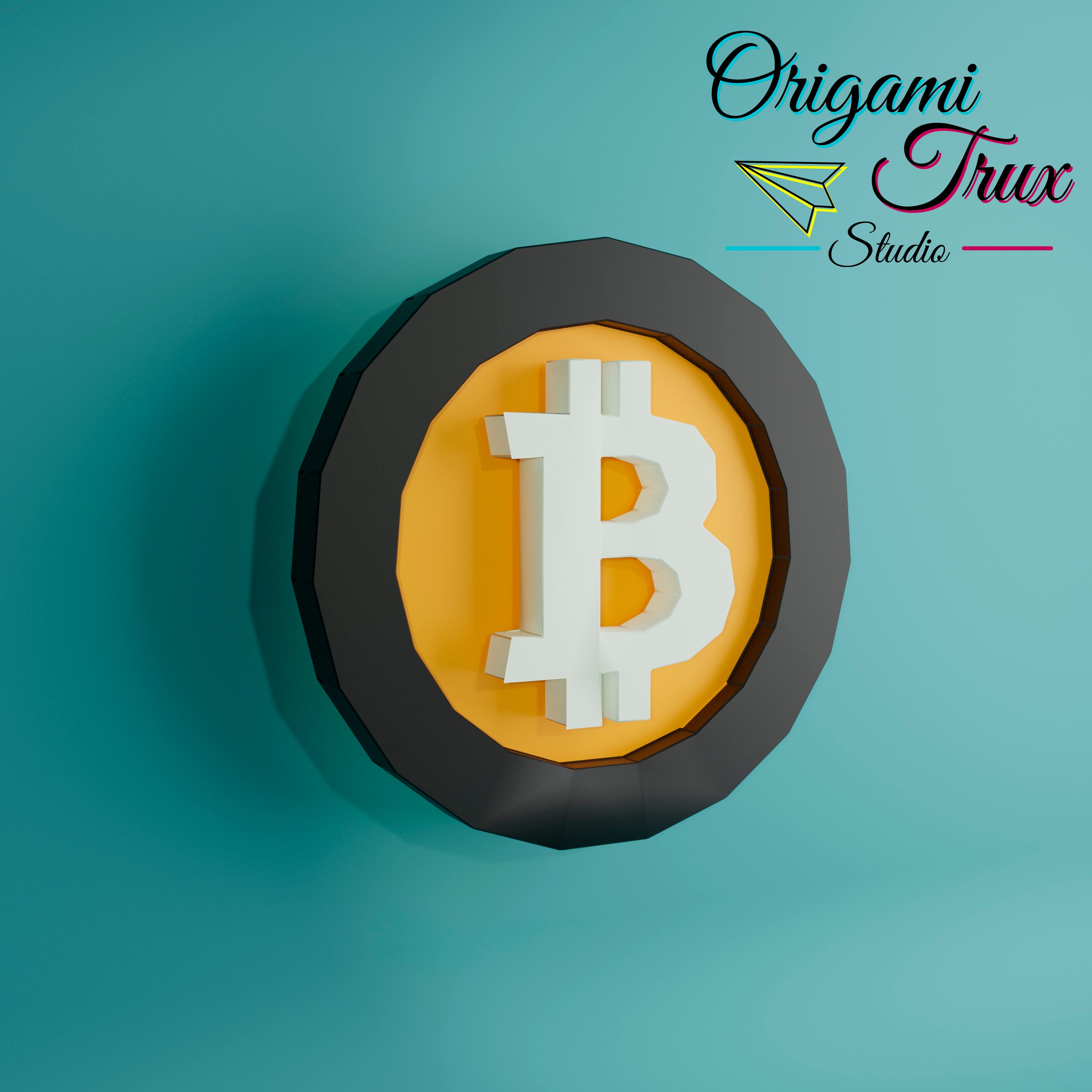 Ethereum and Bitcoin Papercraft Template A4 - Etsy
