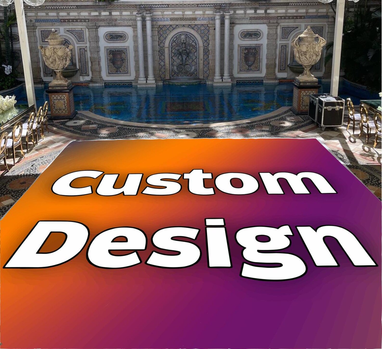 Custom Printed Dance Floor Wrap - Etsy