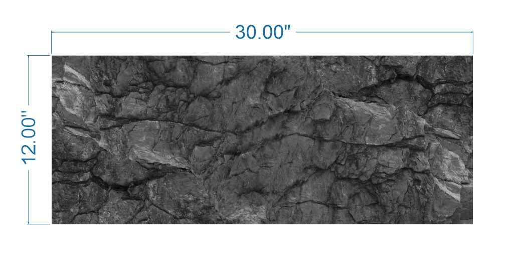 Aquarium Background Rock Wall Vinyl Graphic Adhesive AQ0028 - Etsy