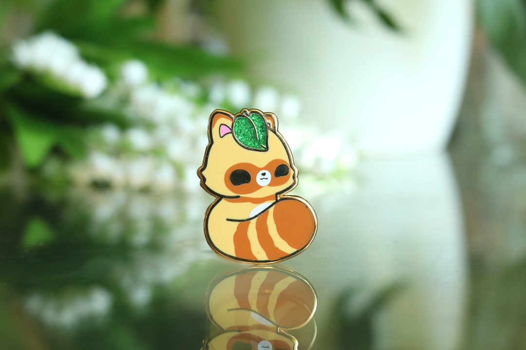 Tanuki Mini Myths Enamel Pin - Etsy