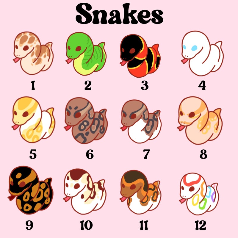 Snake Pin - Etsy