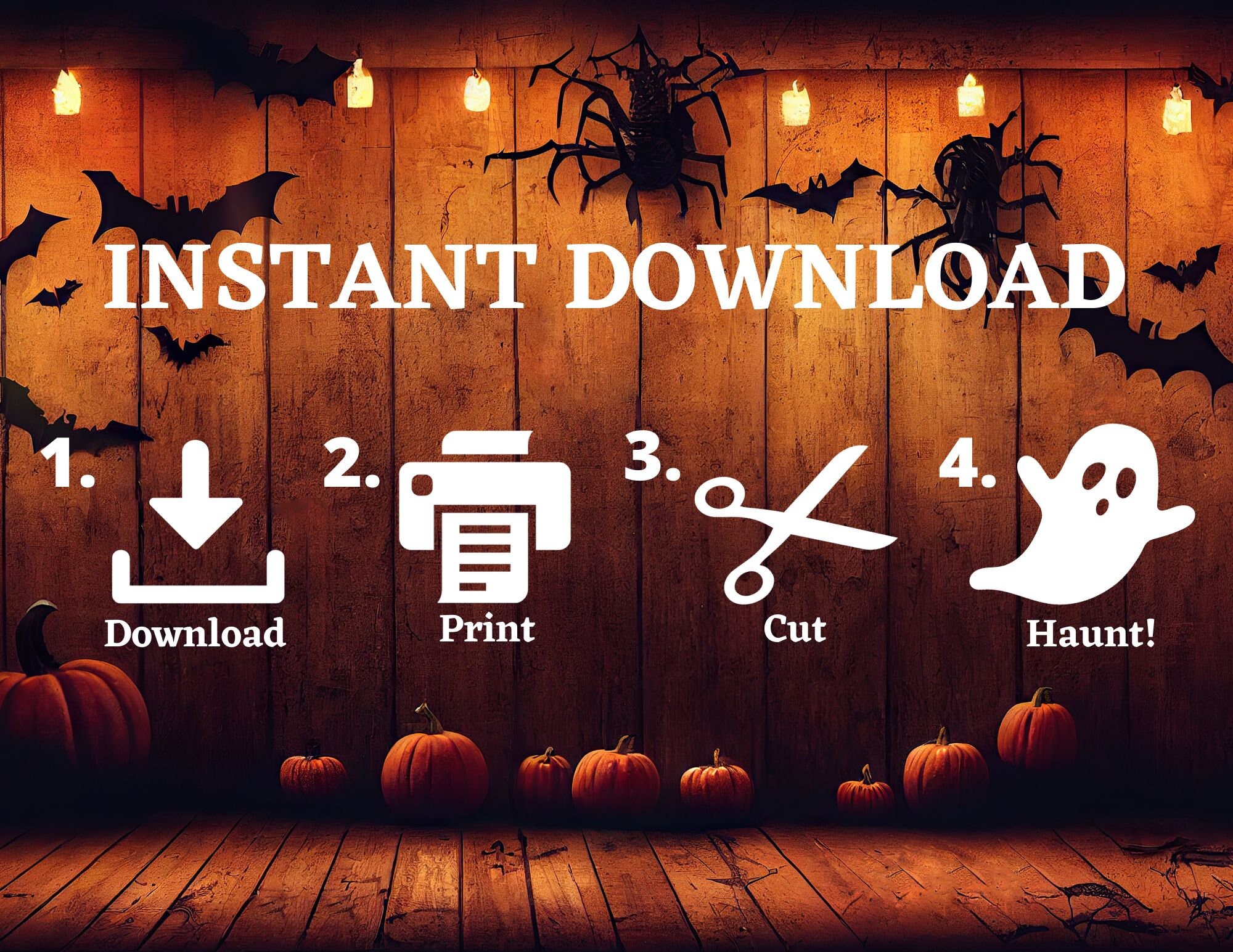 Halloween Printable Tags Candy Gift Party Favor Favour Slasher Horror ...