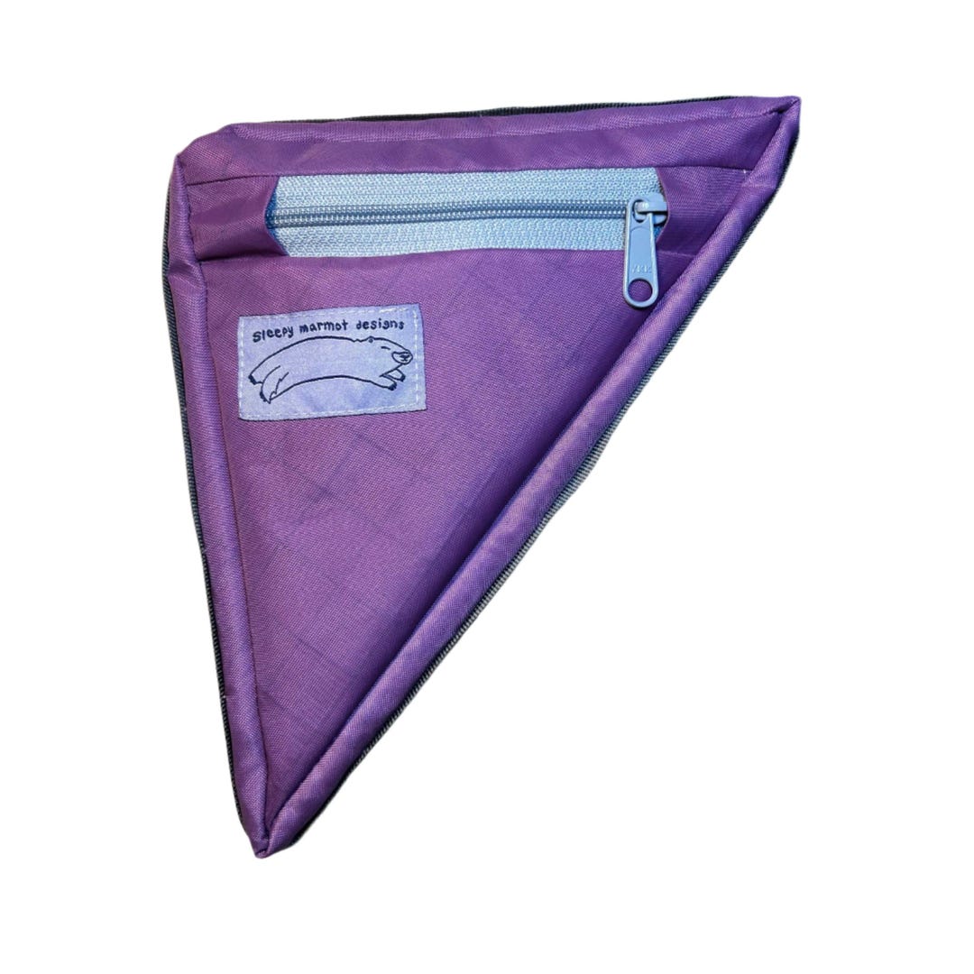 Small Corner Frame Bag - Purple! - Etsy