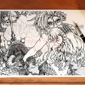 Will It Bite • Sprite Might Art by Gabriella B. Higa • Premium Hand ...