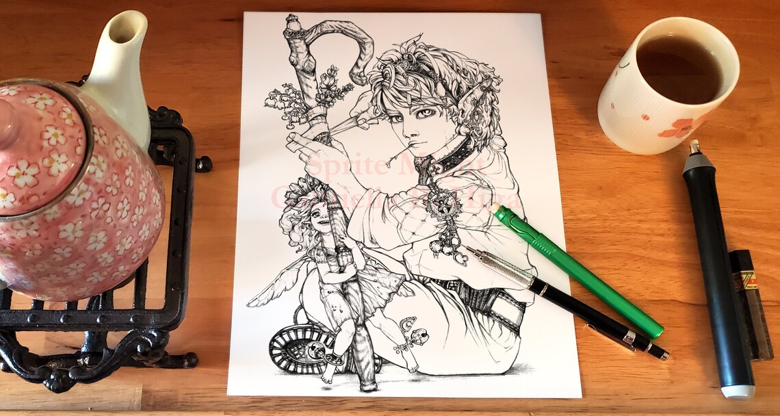 Shepherds Rest Sprite Might Art by Gabriella B. Higa - Etsy