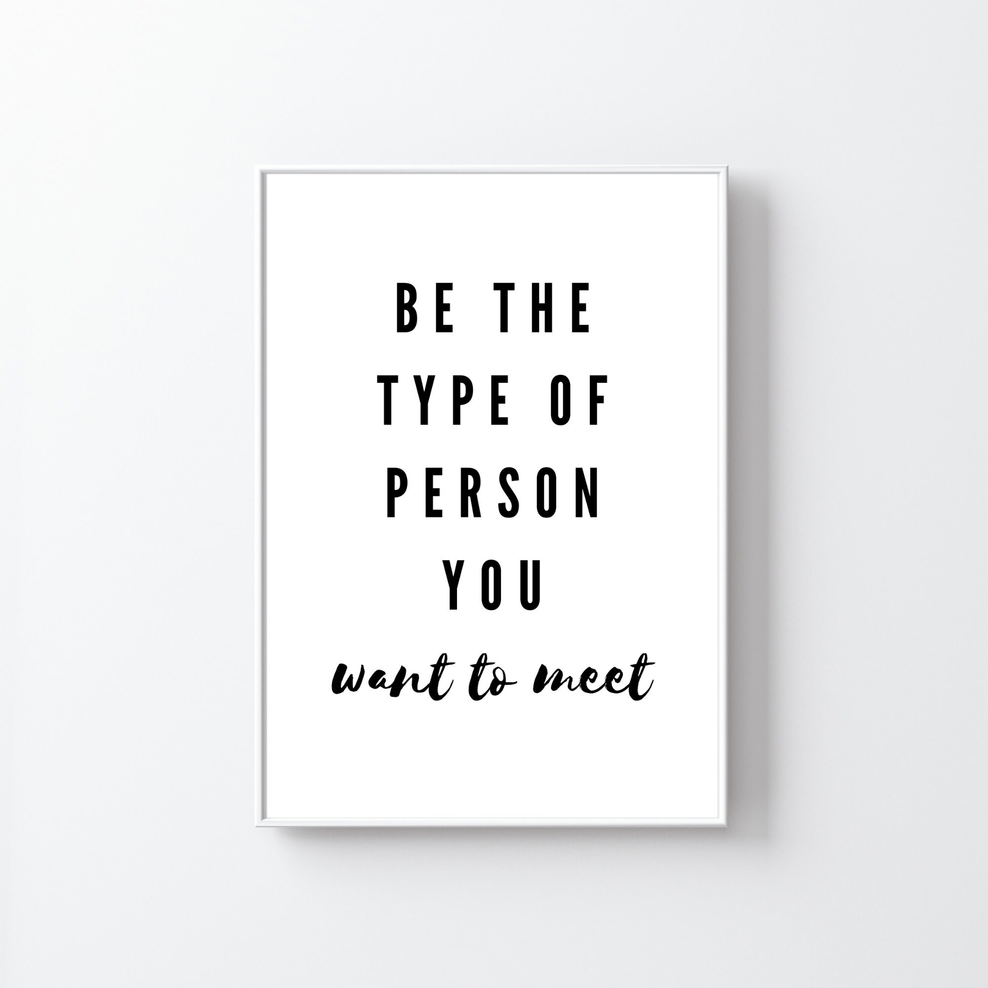 Type Quote Poster