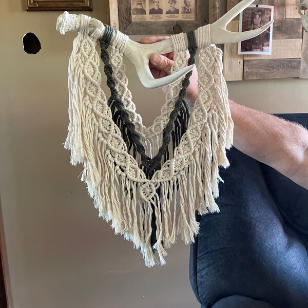 Deer Antler Macrame - Etsy