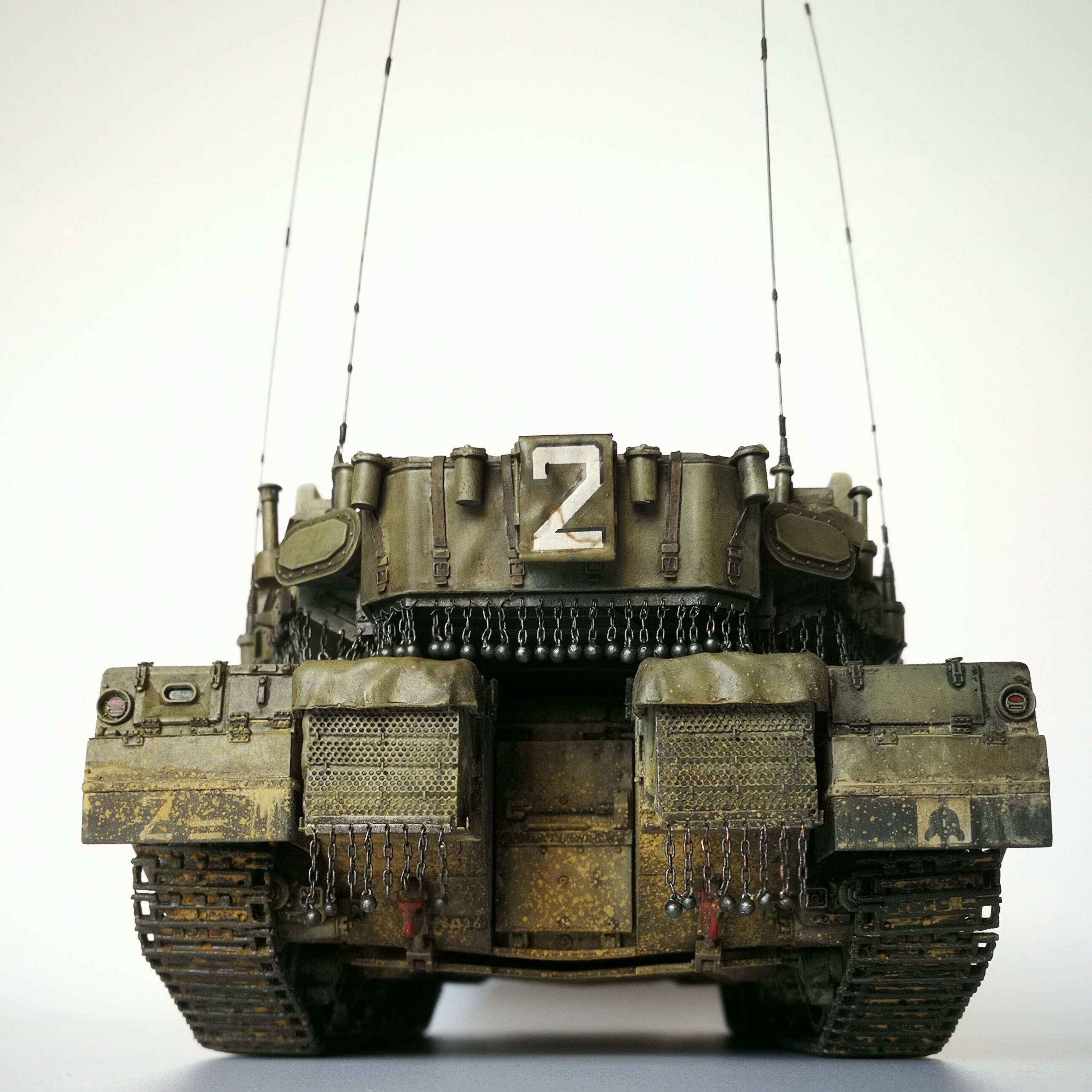 Main Battle Tank IDF Merkava Mk.iv With Trophy. Military Model Series 1 ...