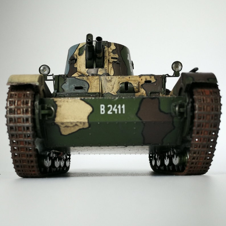 Light Tank Vickers 6 Ton Mk.e Type B in Bulgarian Service. - Etsy
