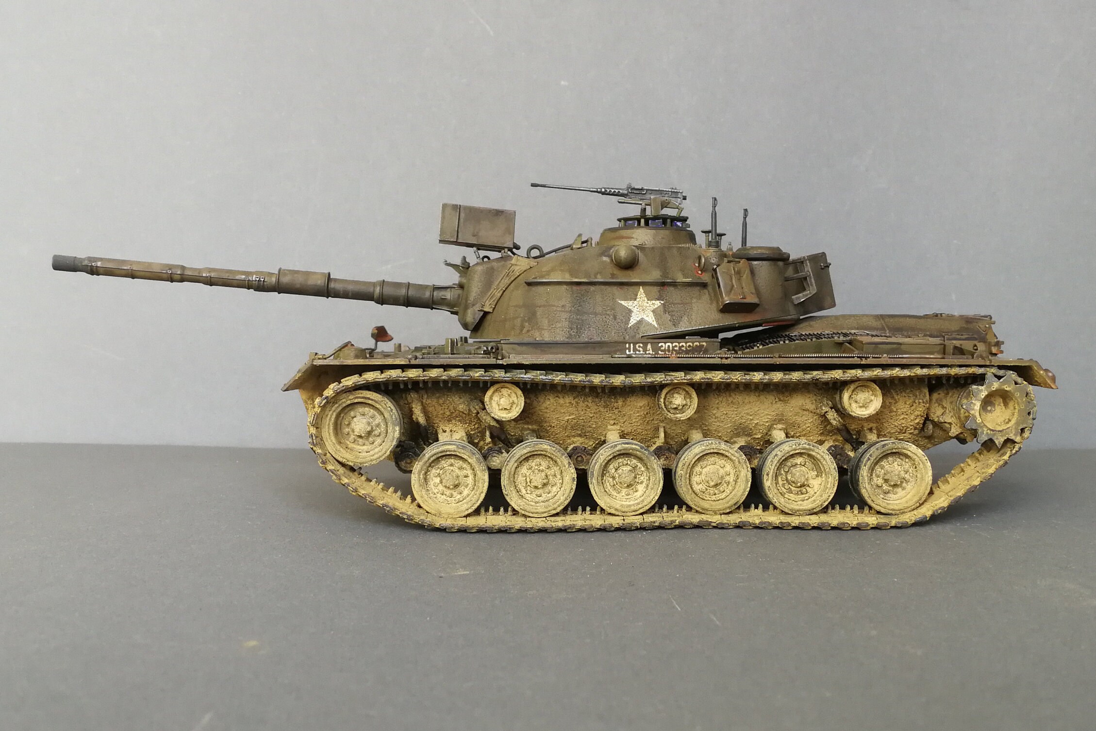 M48A2 Patton Usarmy Main Battle Tank 1:35 Scale From Revell - Etsy