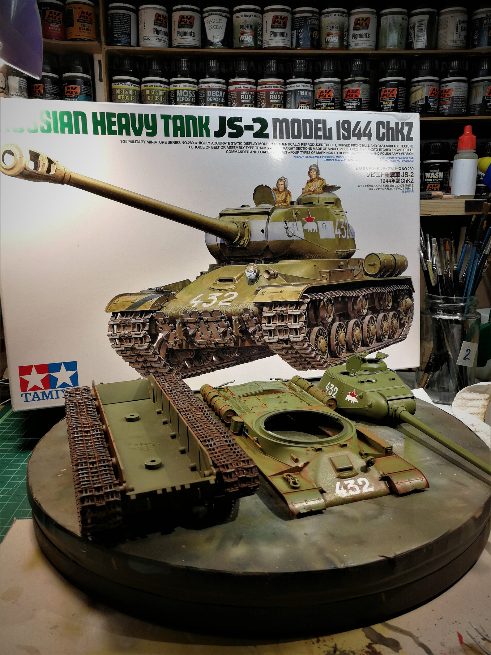 PRE-ORDER JS-2 Soviet Heavy Tank Model 1944 Chkz 1:35 Kit | Etsy