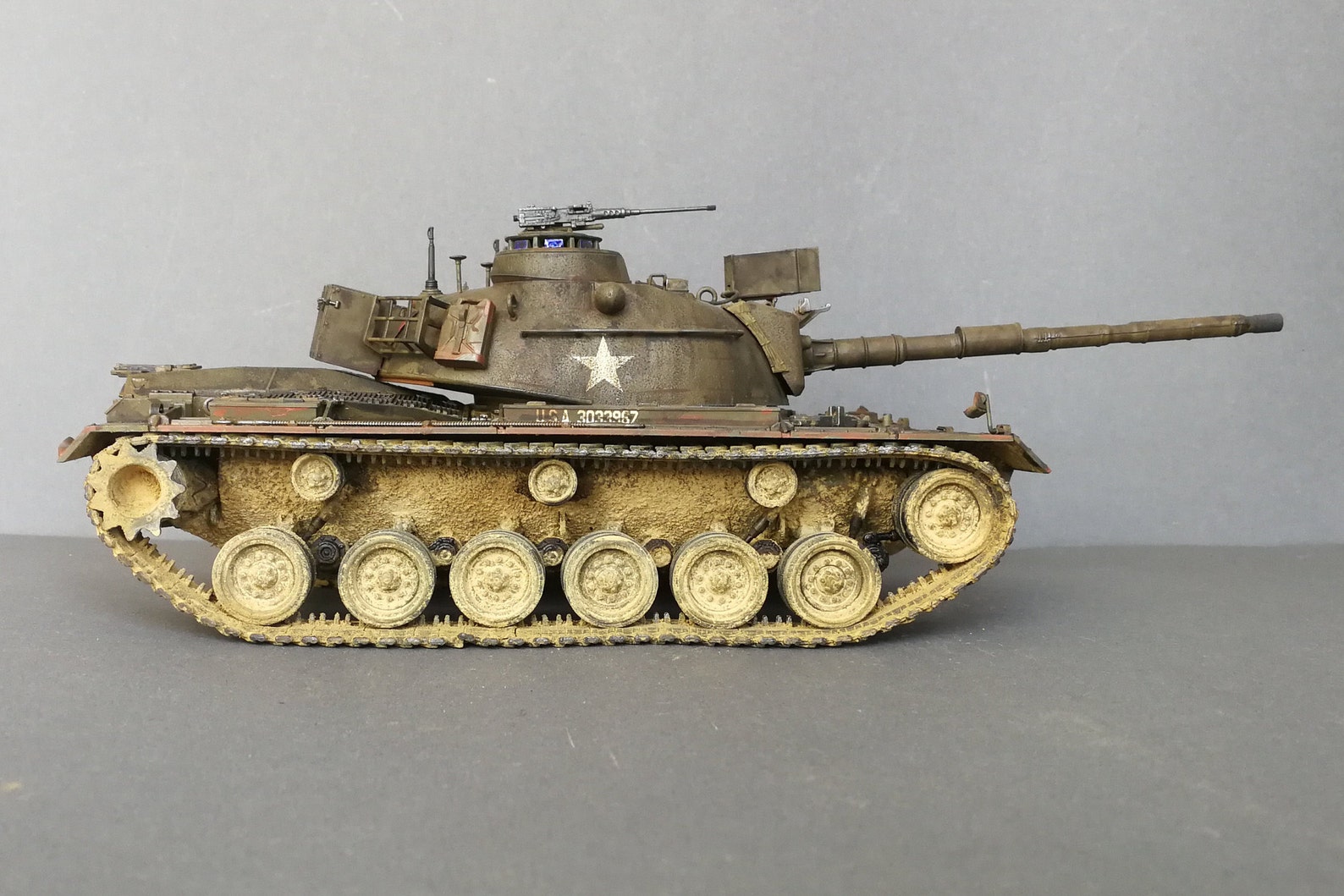 M48A2 Patton Usarmy Main Battle Tank 1:35 Scale From Revell - Etsy