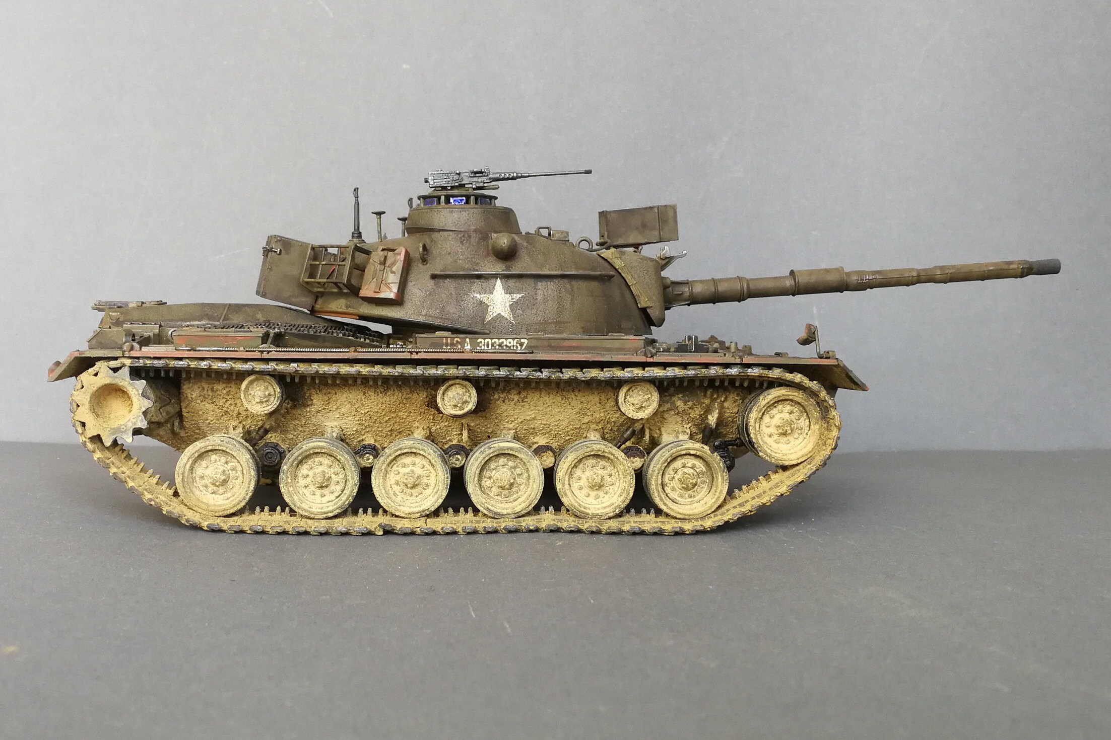 M48A2 Patton Usarmy Main Battle Tank 1:35 Scale From Revell - Etsy