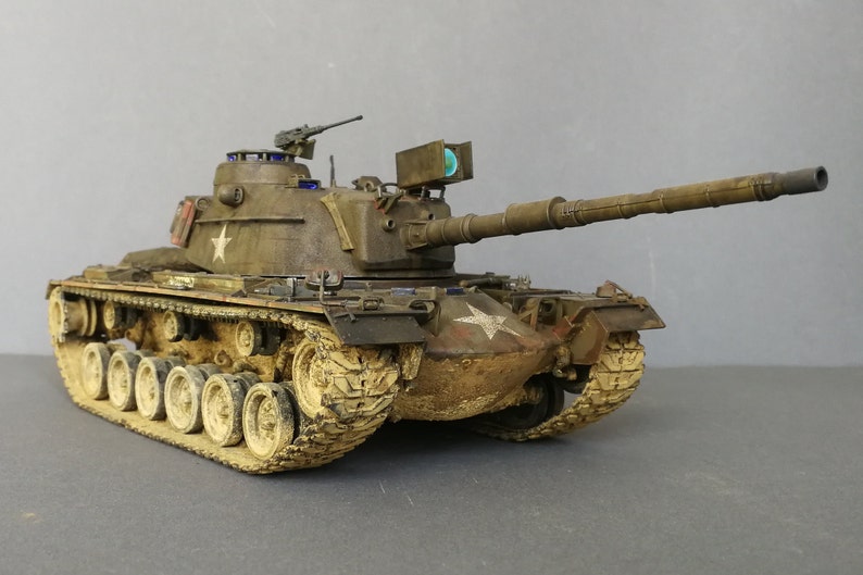M48A2 Patton Usarmy Main Battle Tank 1:35 Scale From Revell - Etsy