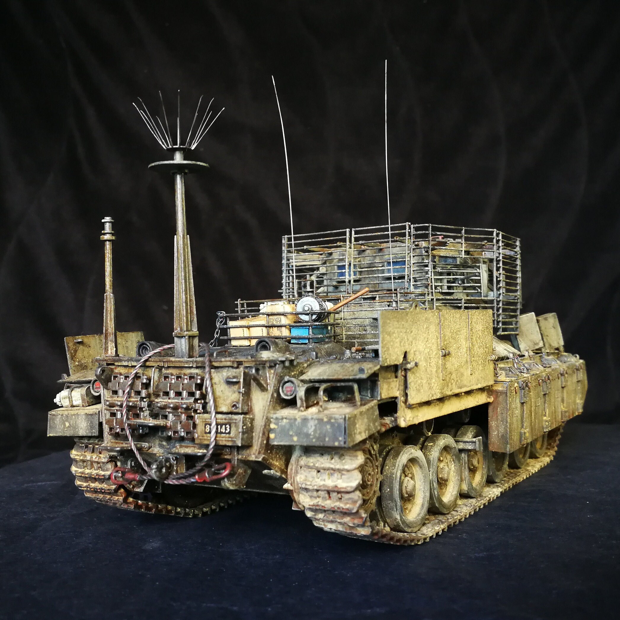 IDF APC Nagmachon doghouse II. Military Model Series 1:35 Scale Fully ...