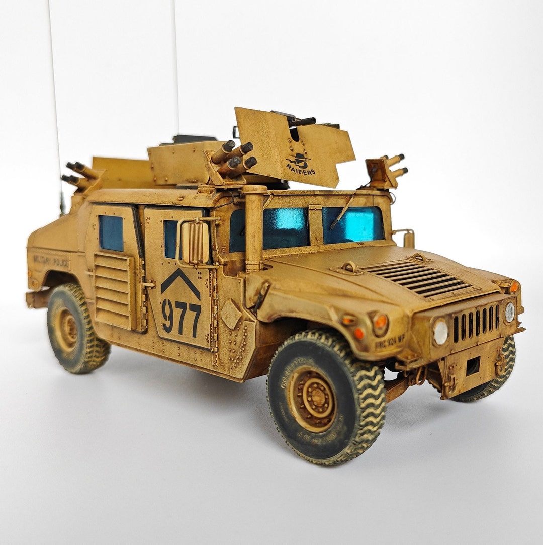 US Army High Mobility Multipurpose Wheeled Vehicle M1114 Humvee ...