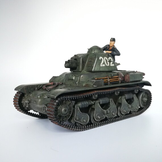 French Light Tank R-35 of Bulgarian Service. WWII Military - Etsy