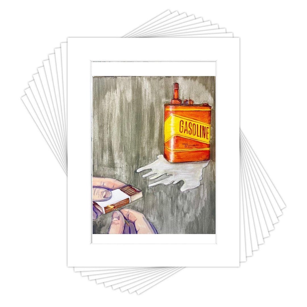 Self-destructive Behavior Print - Etsy