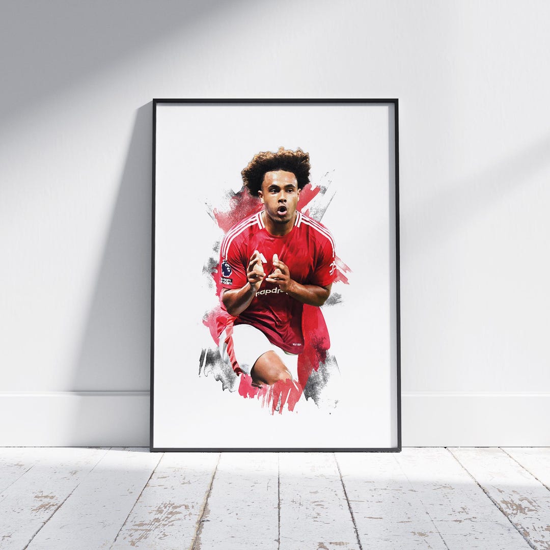 Joshua Zirkzee - 2024/25 - Poster - Print - Etsy