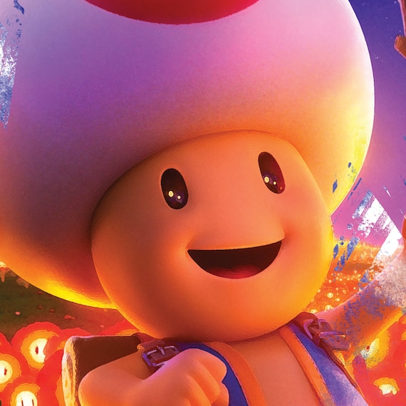 Super Mario Bros Movie Toad