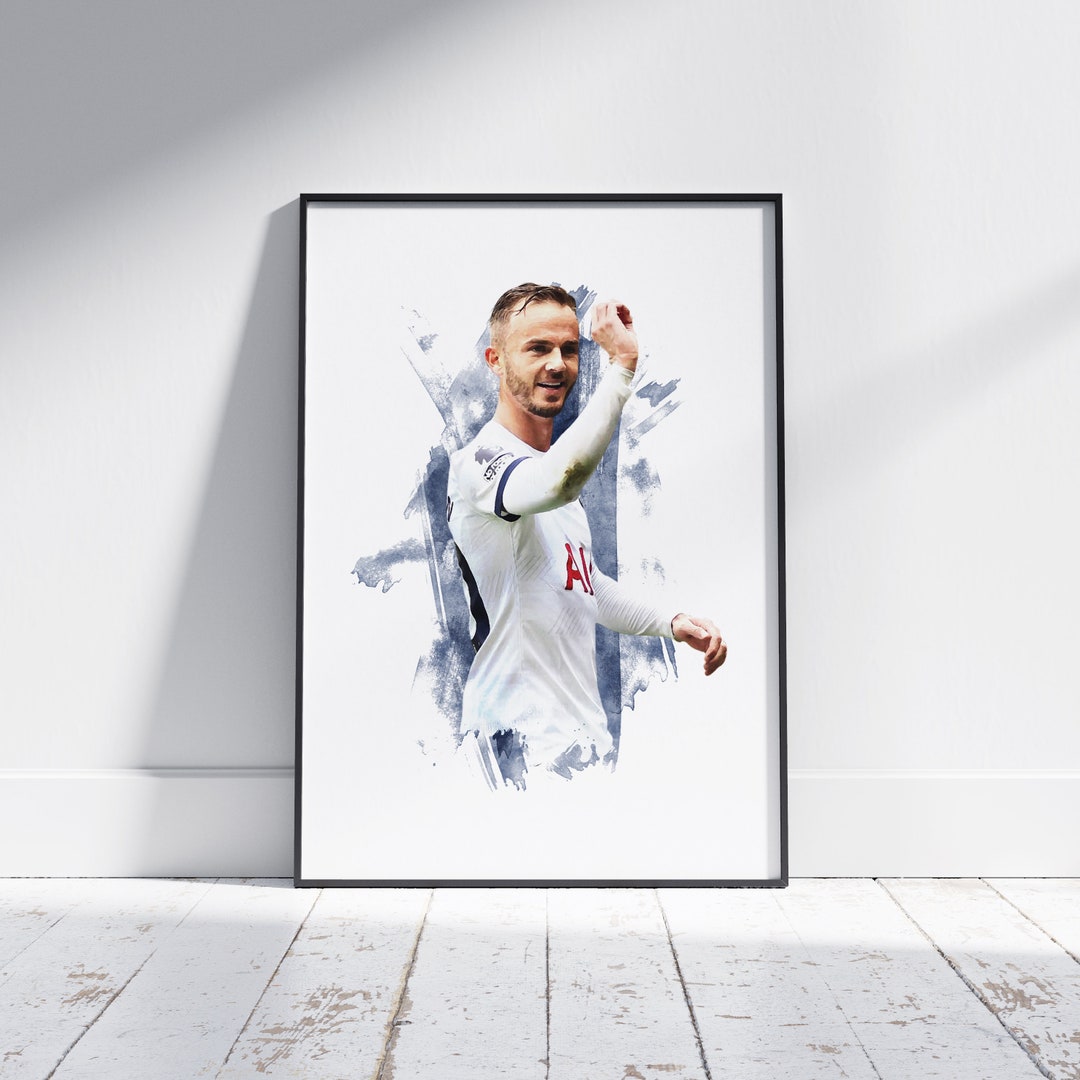 James Maddison - 2023/24 - Football Poster - Football Print - Etsy