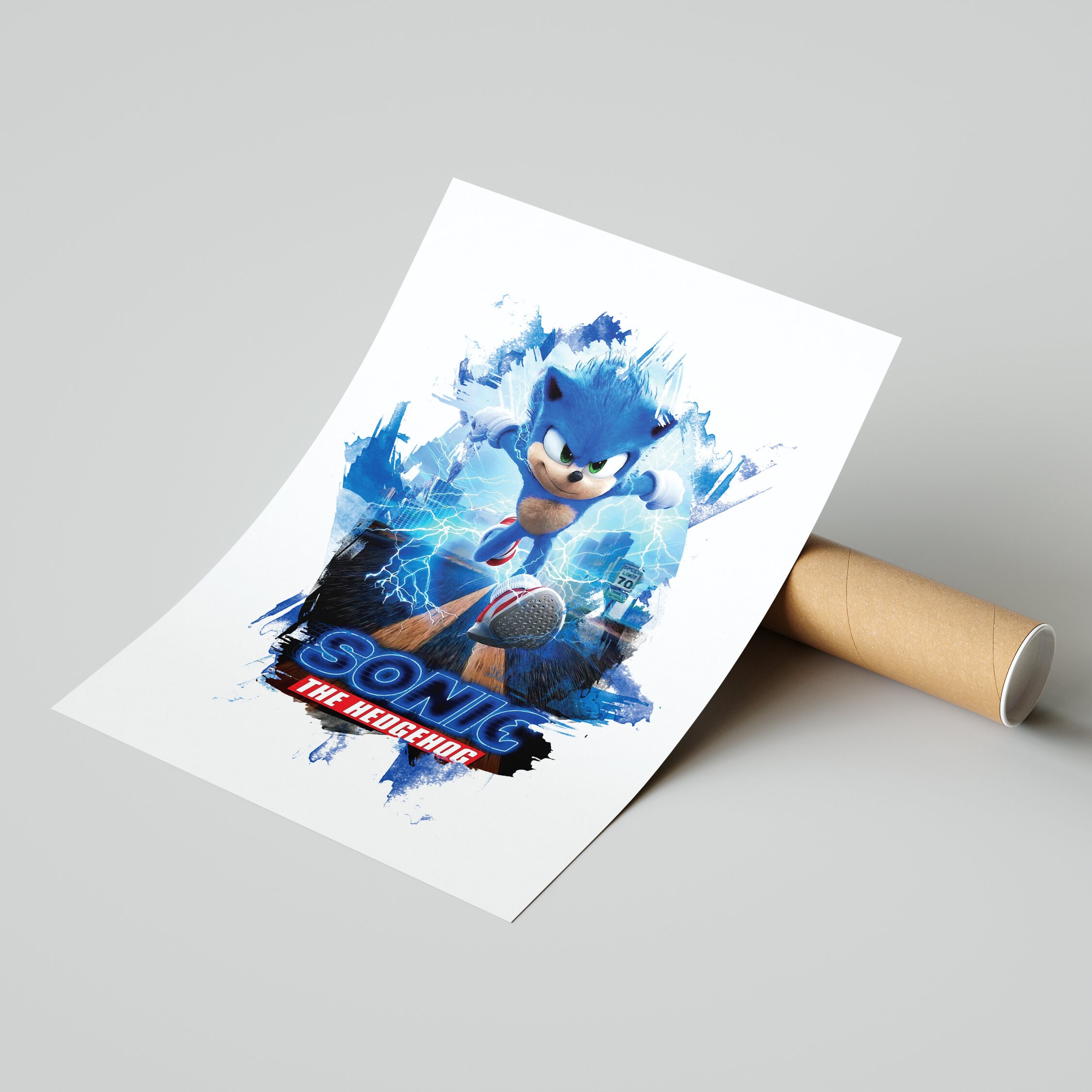Sonic The Hedgehog Poster, Sonic Poster sold by Roman Yarmishko | SKU ...