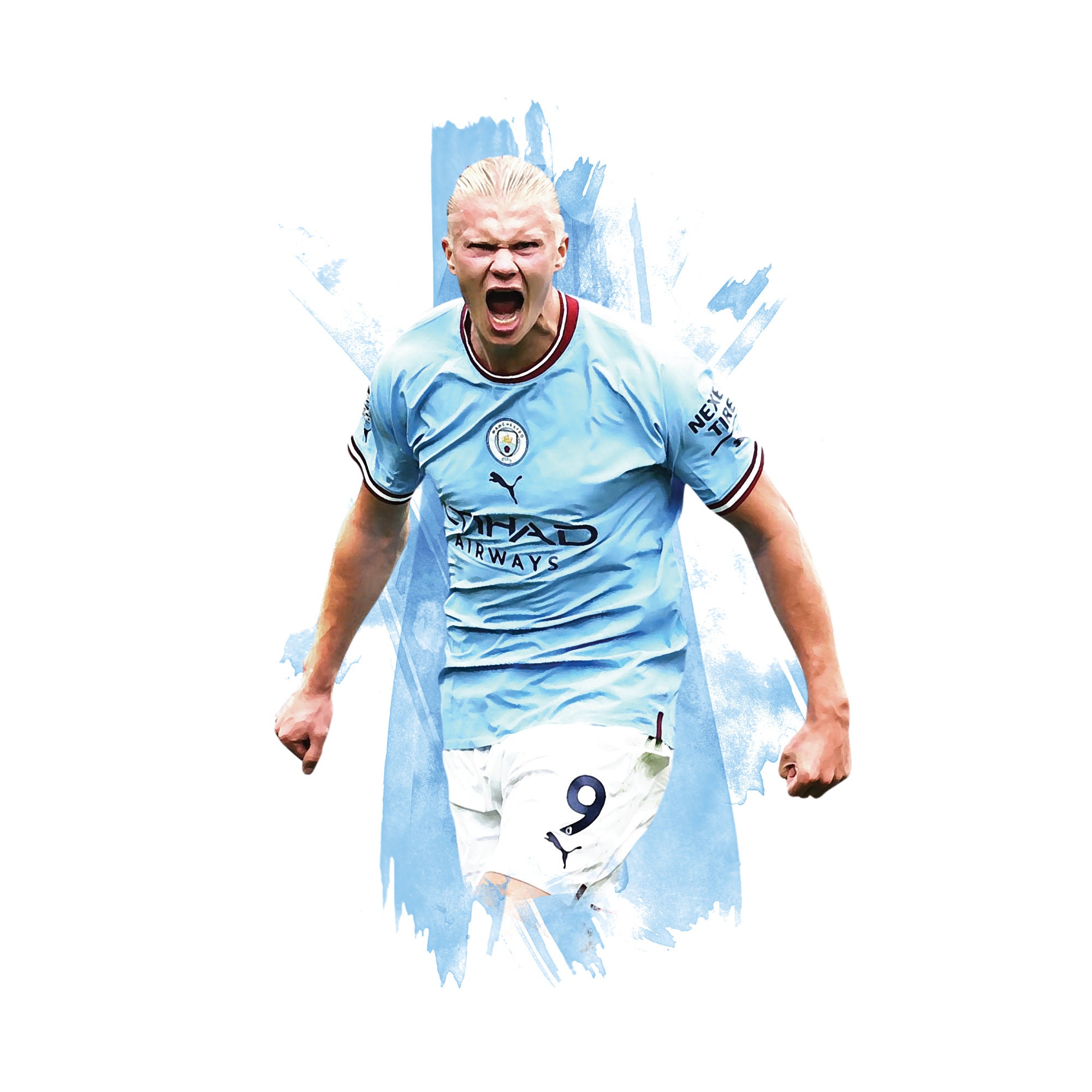 Erling Haaland - 2022/2023 - Poster - Print sold by Close_Viviene | SKU ...